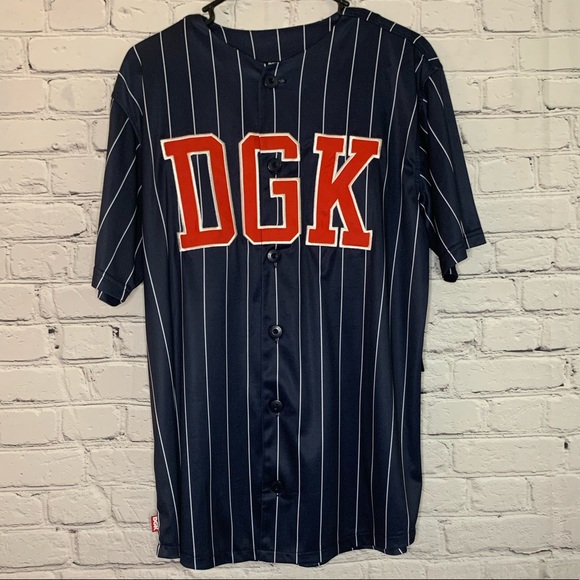 DGK | Shirts | Baseball Jersey Men Dgk Sz S | Poshmark